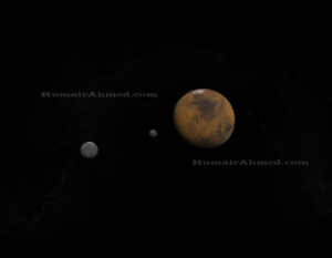 The Moons of Mars – Phobos and Deimos | HumairAhmed.com